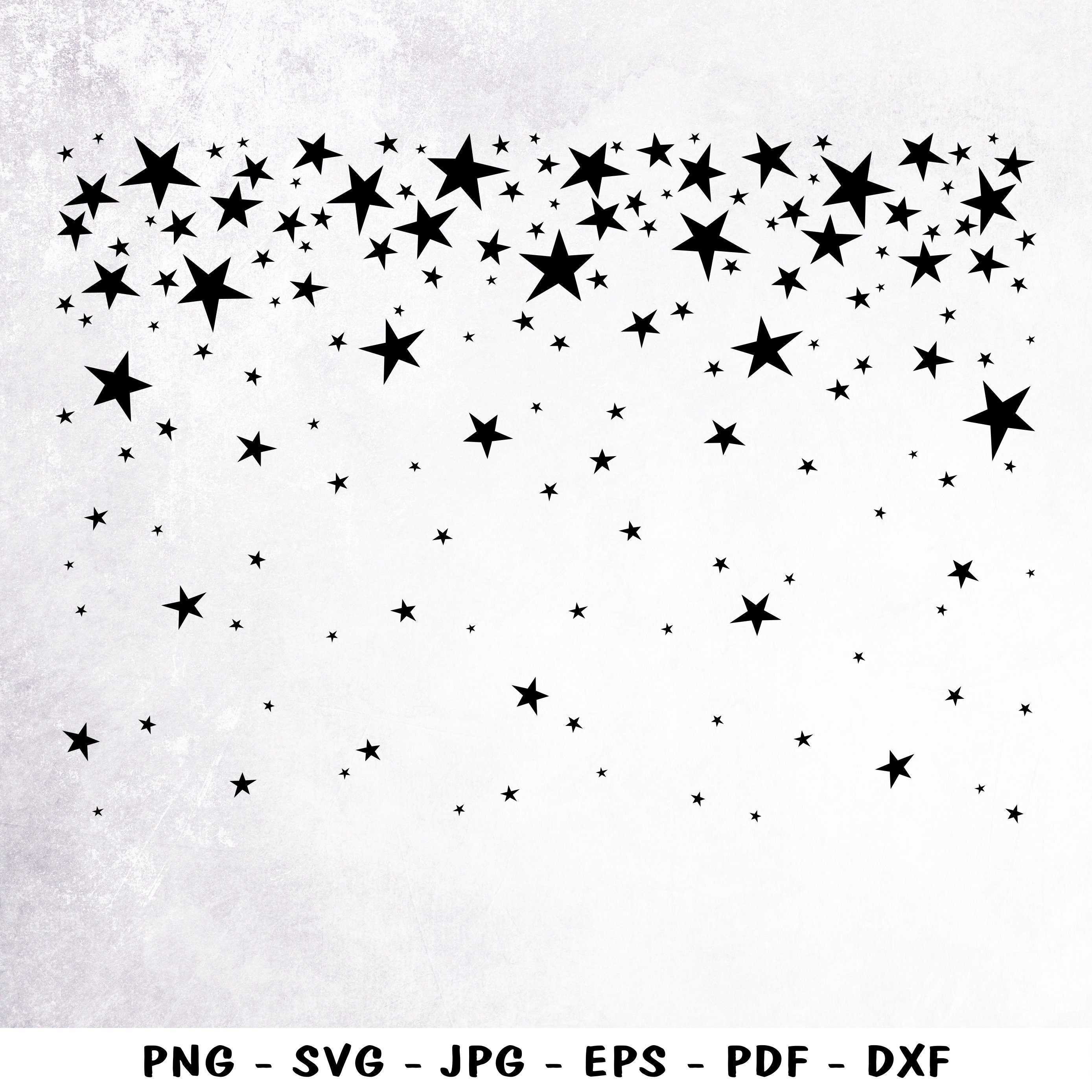 Stars Bundle svg Star Background svg/png Star Pattern | Etsy España