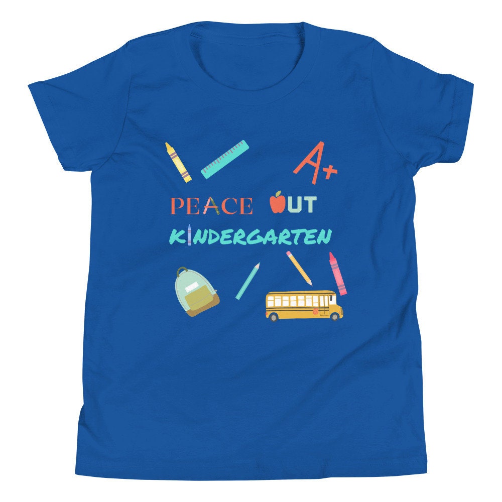 Kindergarten Graduation, Peace Out Shirt, Schools Out Shirt, Last Day ...
