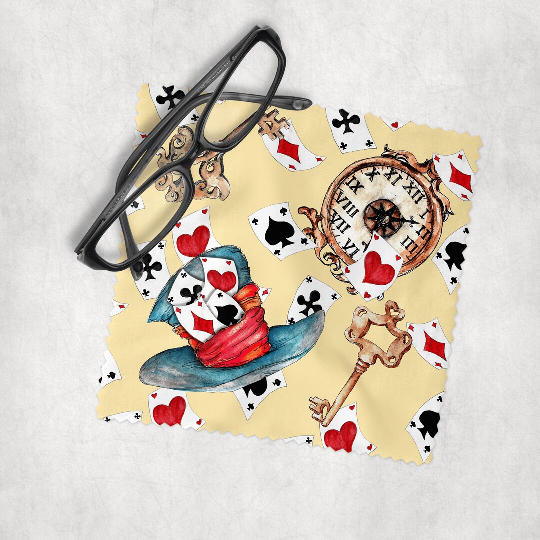 Alice in Wonderland Mad Hatter Key Microfiber Lens Cleaning - Etsy
