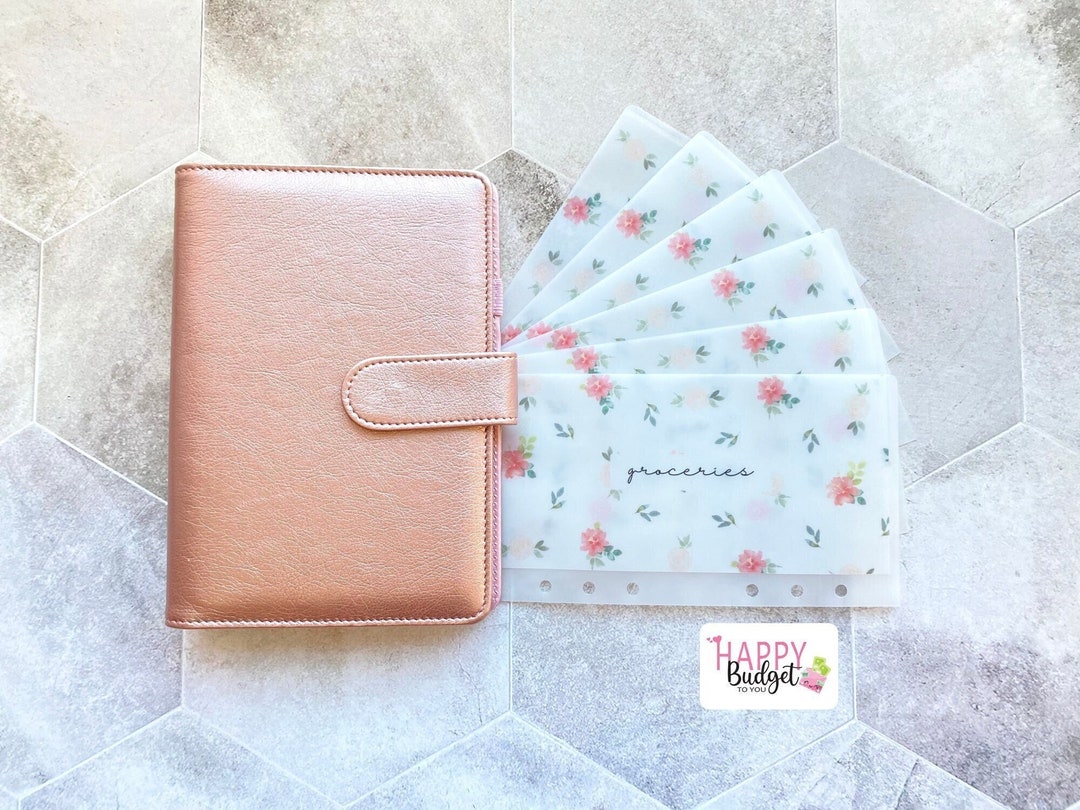 A6 Vellum Cash Envelope, Vellum Cash Envelope With Binder, Cash ...