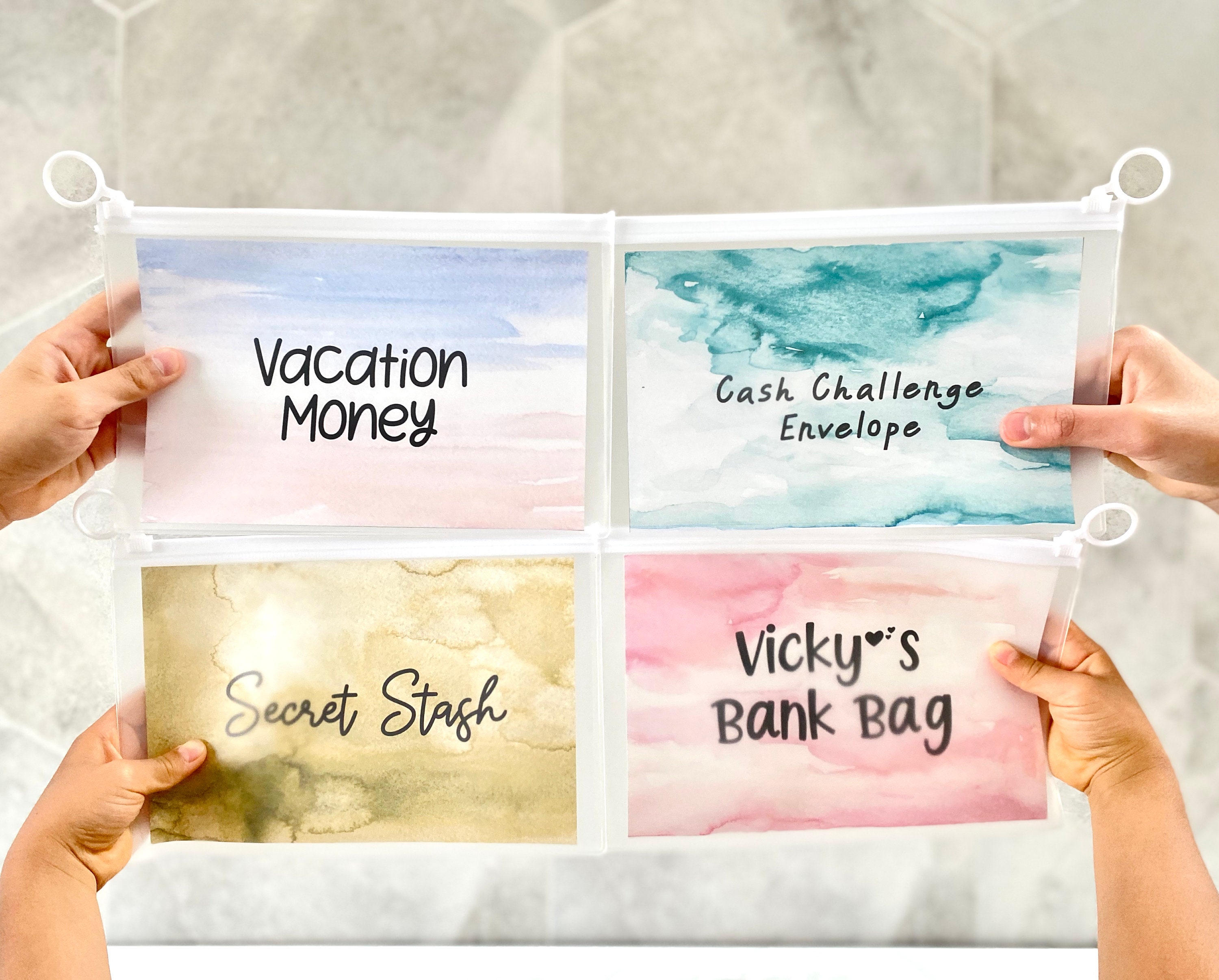 Cash Bag Bank Bag Budget Envelope System Cash Budget - Etsy