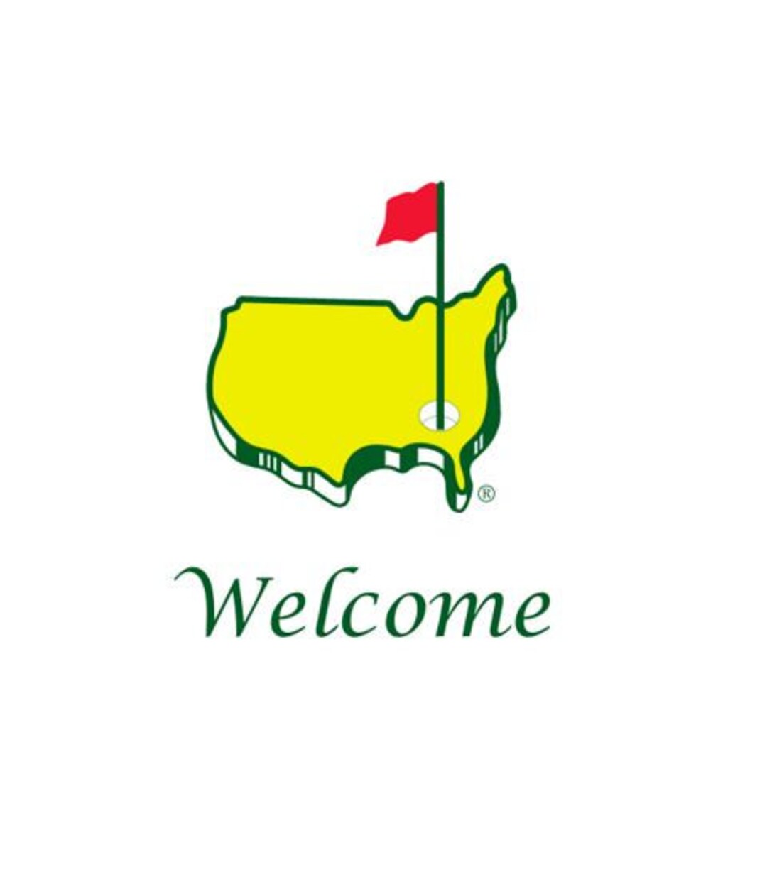 DIGITAL Hole in ONE Welcome Sign | 8 X 10 | Digital | Birthday Board ...