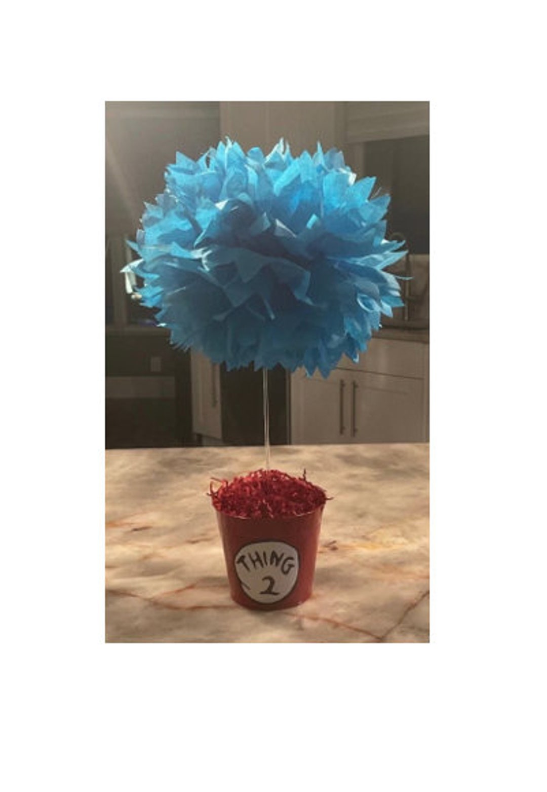 Dr. Seuss Thing Large Party Favor Stickers | Dr. Seuss Birthday Favor ...