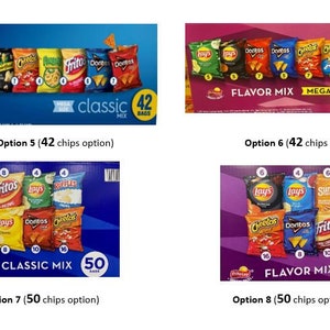 Personalized Alien Chip Bags Digital (pdf) and Folded and Shipped ...