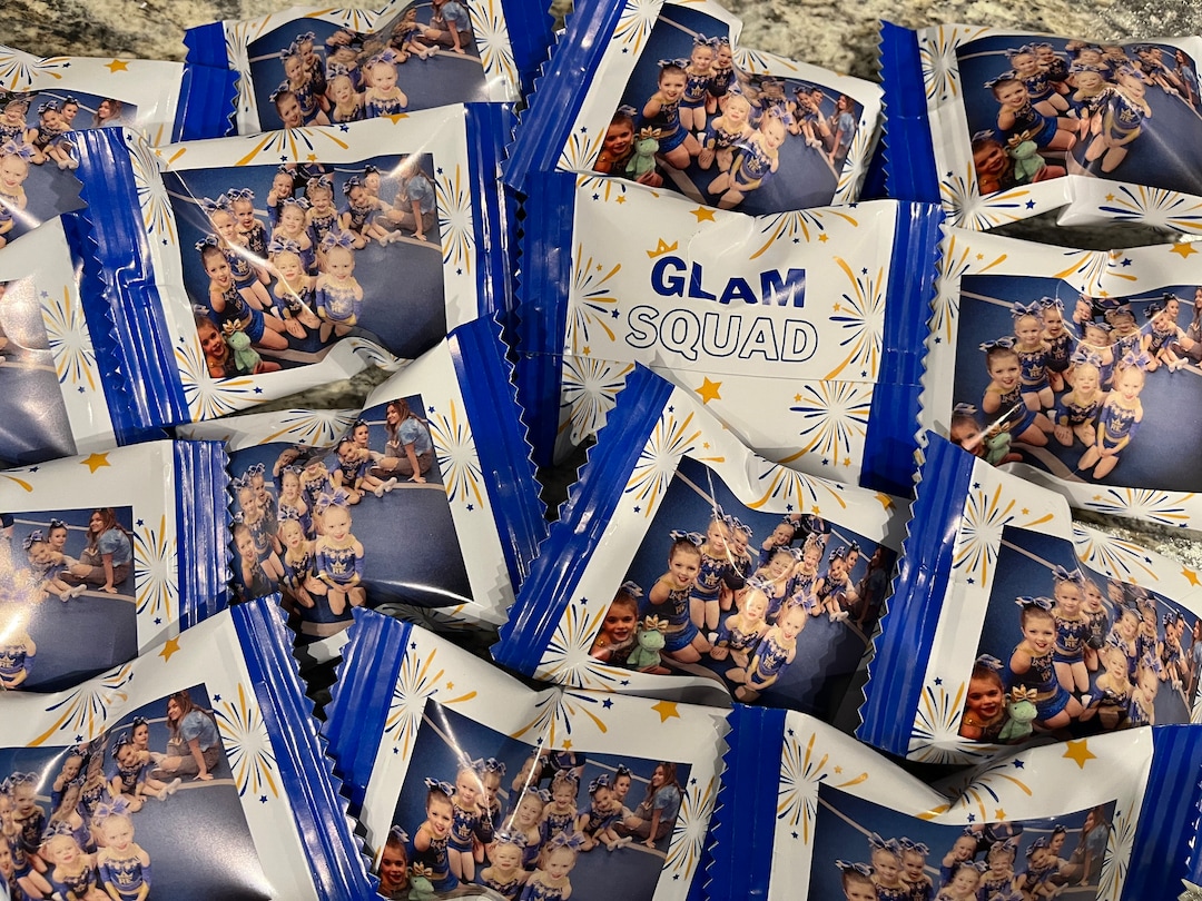 Custom Sports Ring Pop Labels – Team Swag Bag Favors for Travel Teams ...