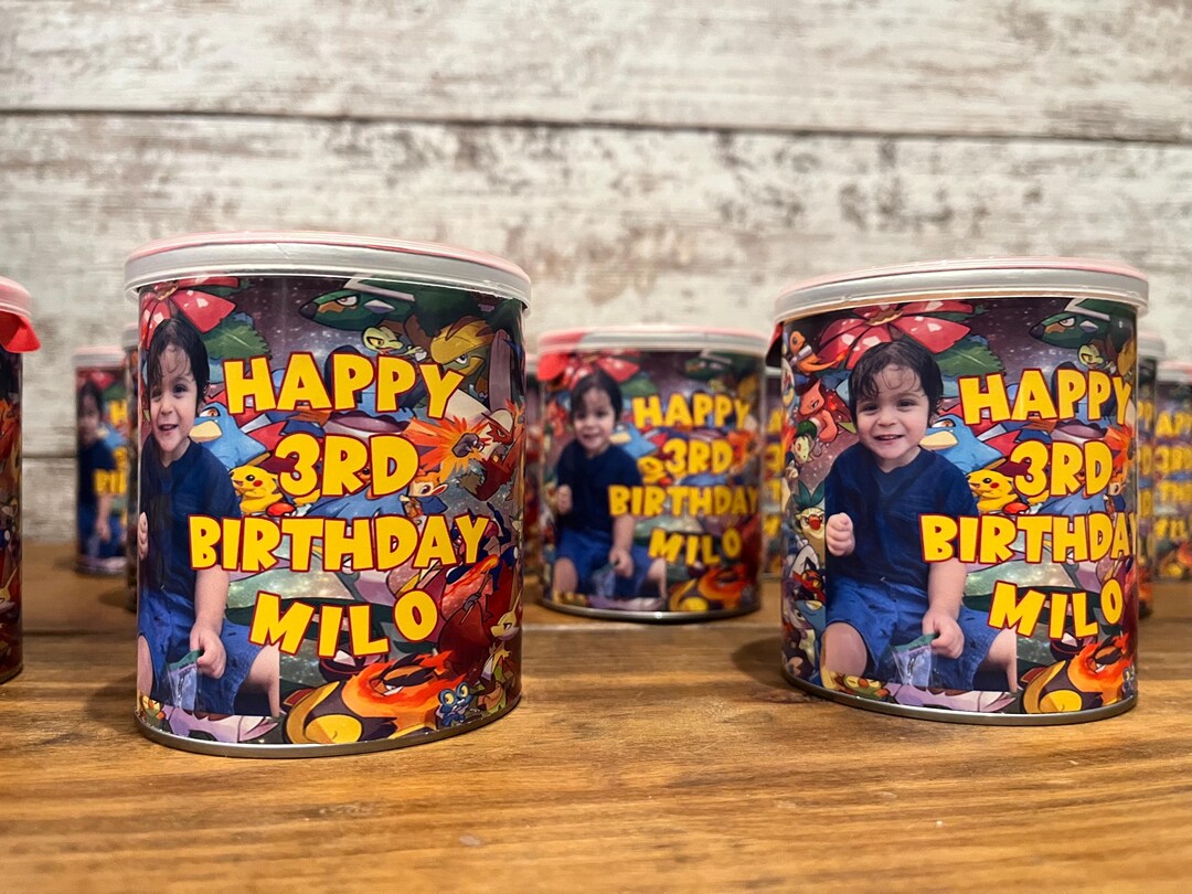 Personalized Pick Your Theme Pringles Can | Sticker Top & Wrapper | Add ...