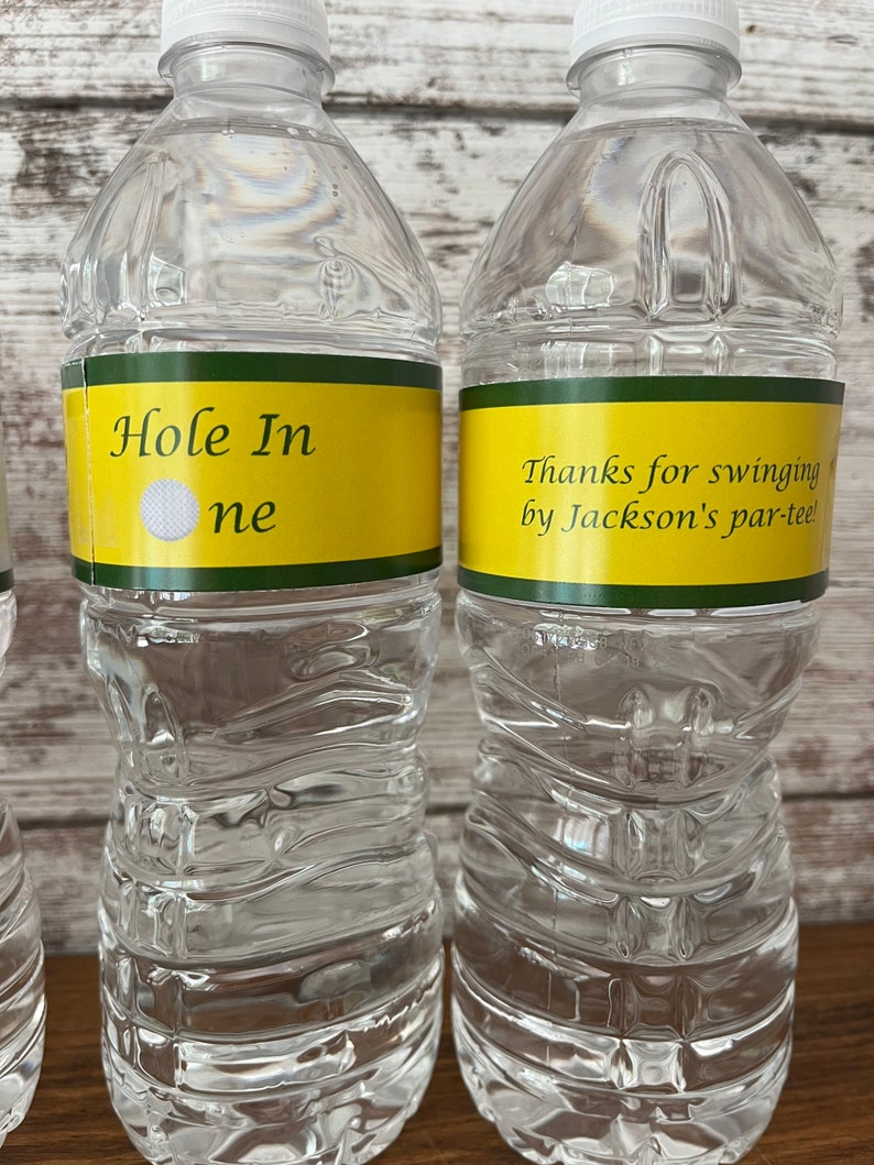 Personalized Masters Sticker Bottled Water Labels Digital - Etsy