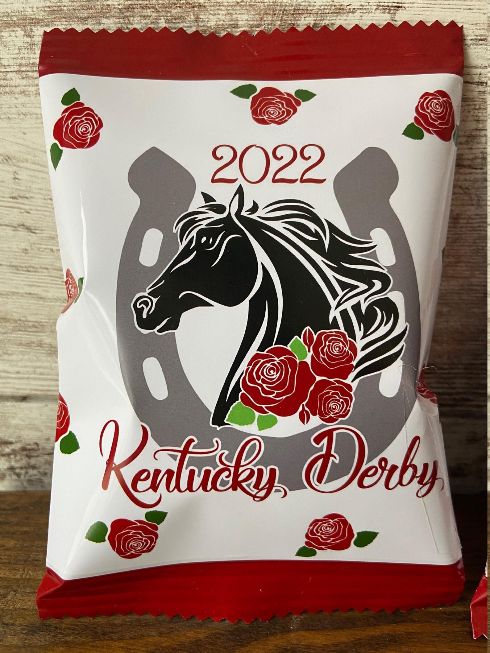 Personalized Kentucky Derby Chip Bags Digital Download pdf & - Etsy