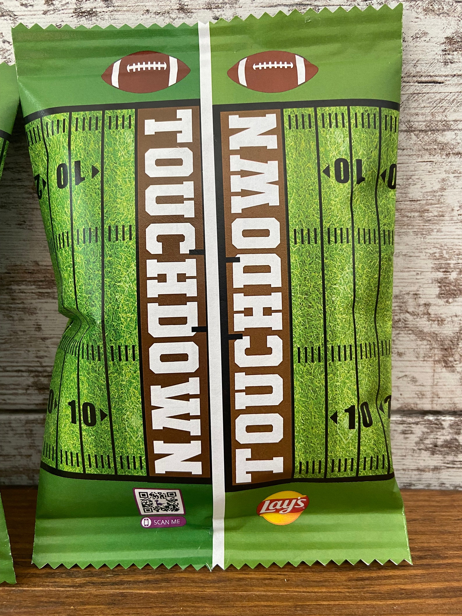 Personalized Football Party Chip Bags Digital Download pdf & - Etsy