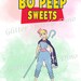 Watercolor Bo Peep Sweets | Toy Story | Toy Story Party | Food Signs ...