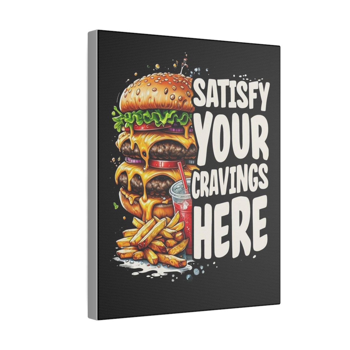 Fast Food Restaurant Poster/advertisement - Etsy Canada