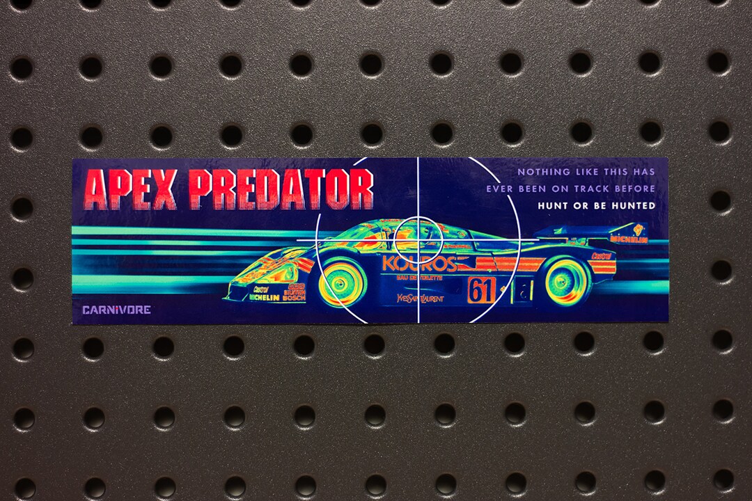 APEX PREDATOR /// Slap Sticker - Etsy
