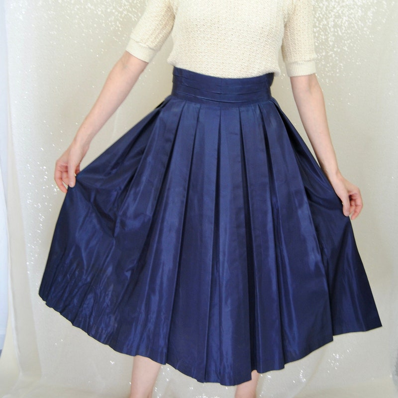 Blue Skirt - Etsy