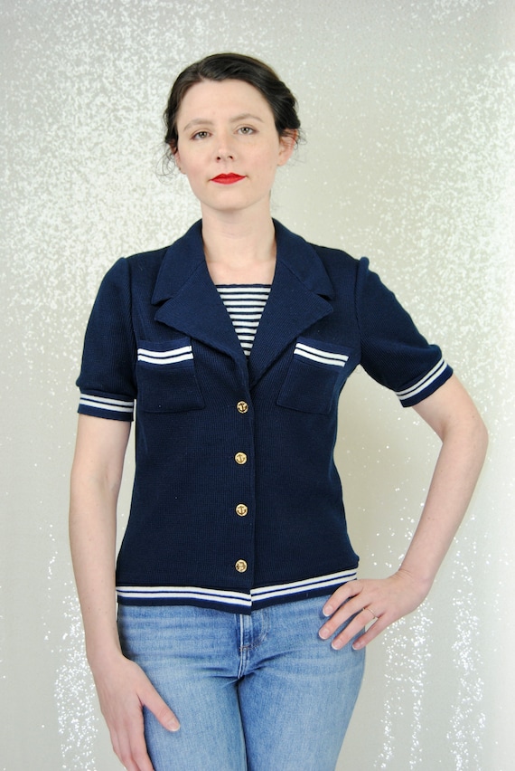Vintage 1960s short nautical - Gem