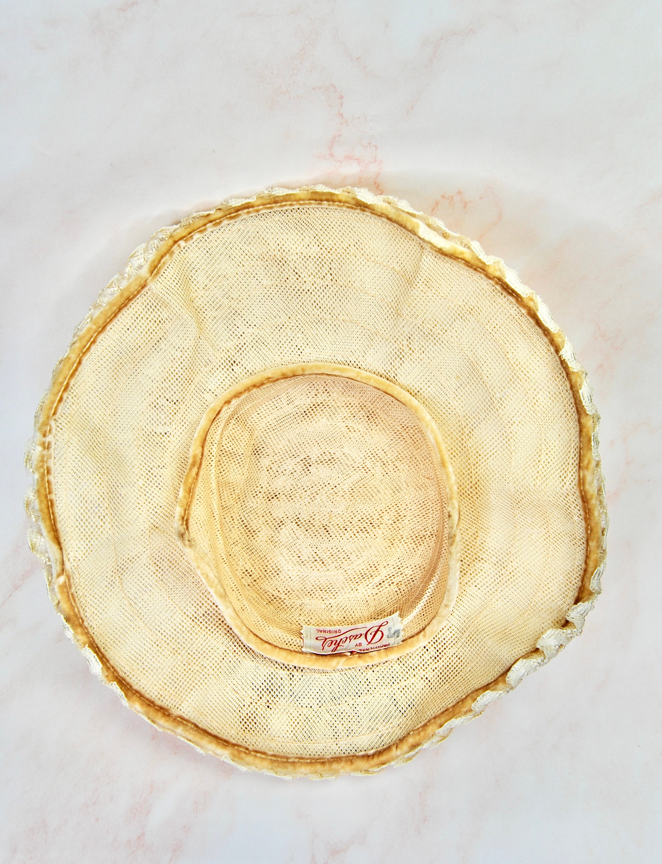 1950s Dascher Original's Cream Sun Summer Hat - Etsy