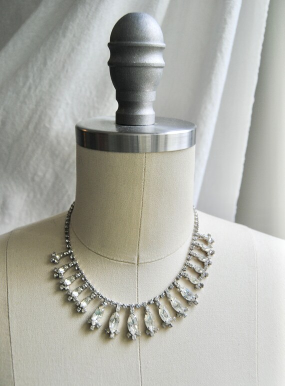 Vintage necklace 1950s 1960s - Gem