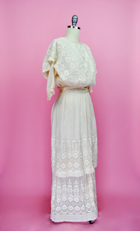 antique edwardian dress or - Gem