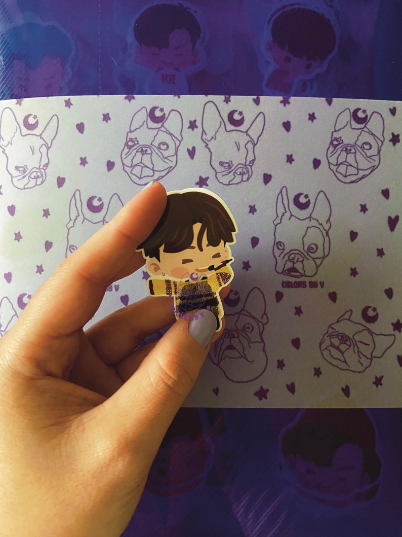 BTS Island in the Seom Game Stickers Yoongi Suga Agust D - Etsy