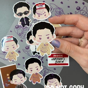 Inspired Stickers, RM, RPWP, Come Back to Me, Namjoon, Lost!, Groin - Etsy
