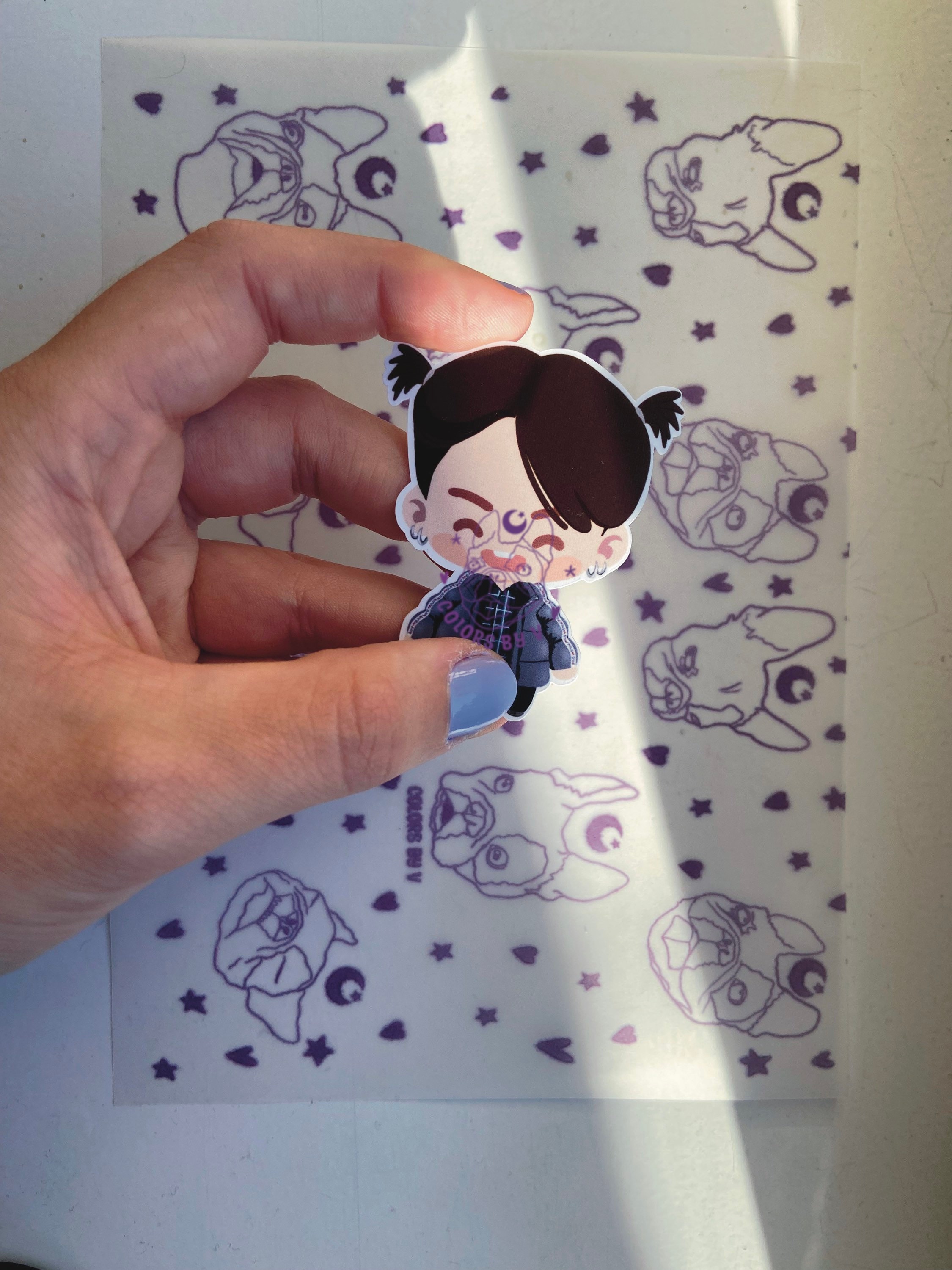 Autocollants BTS Island In The Seom Game Sticker