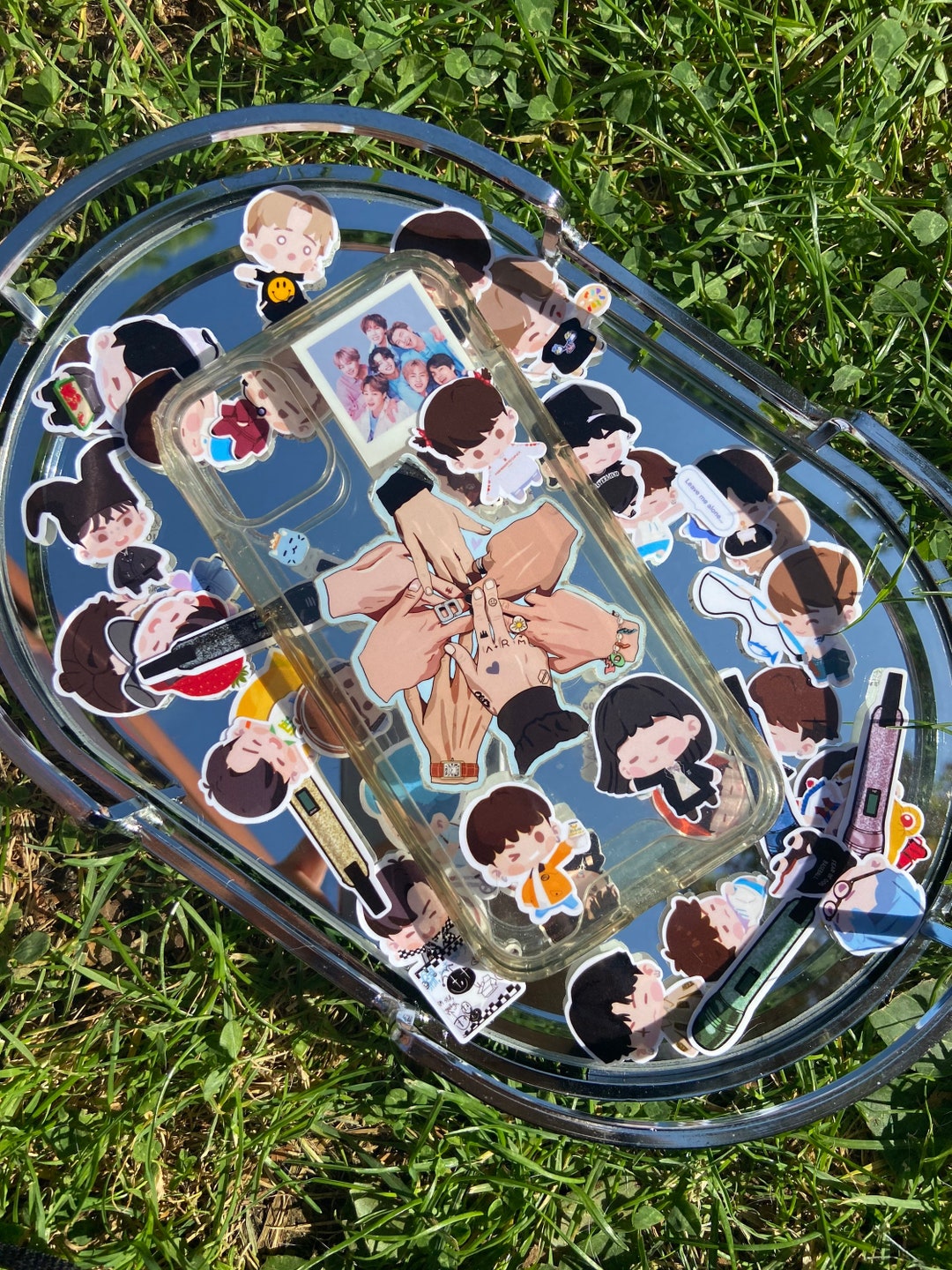 MINI BTS Island in the Seom Game Stickers, Jungkook, Taehyung, Jimin ...