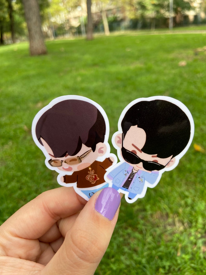 BTS in the Seom Inspired Stickers J-hope Jack in the Box - Etsy