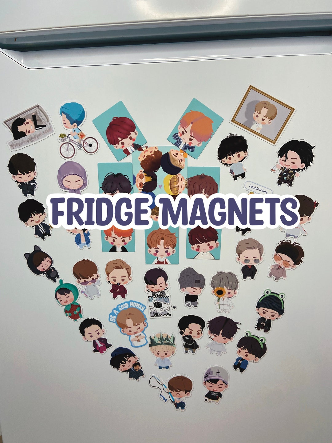 BTS Island in the Seom Game Inspired Fridge Magnets, Jimin, Namjoon ...