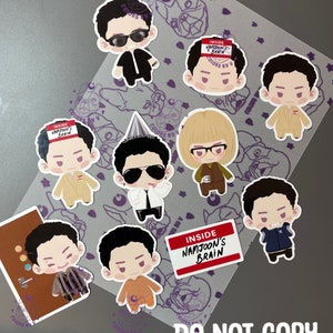 Inspired Stickers, RM, RPWP, Come Back to Me, Namjoon, Lost!, Groin - Etsy