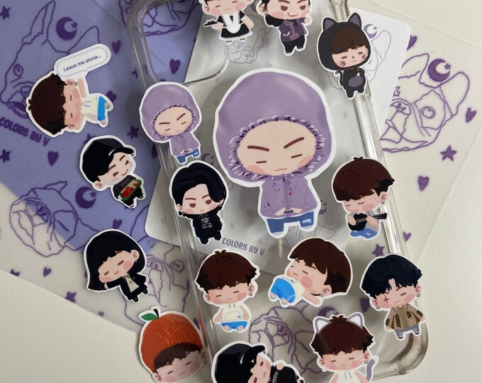 MINI*** PART 2 Stickers, Jungkook, Taehyung, Jimin, Namjoon, Yoongi, J ...