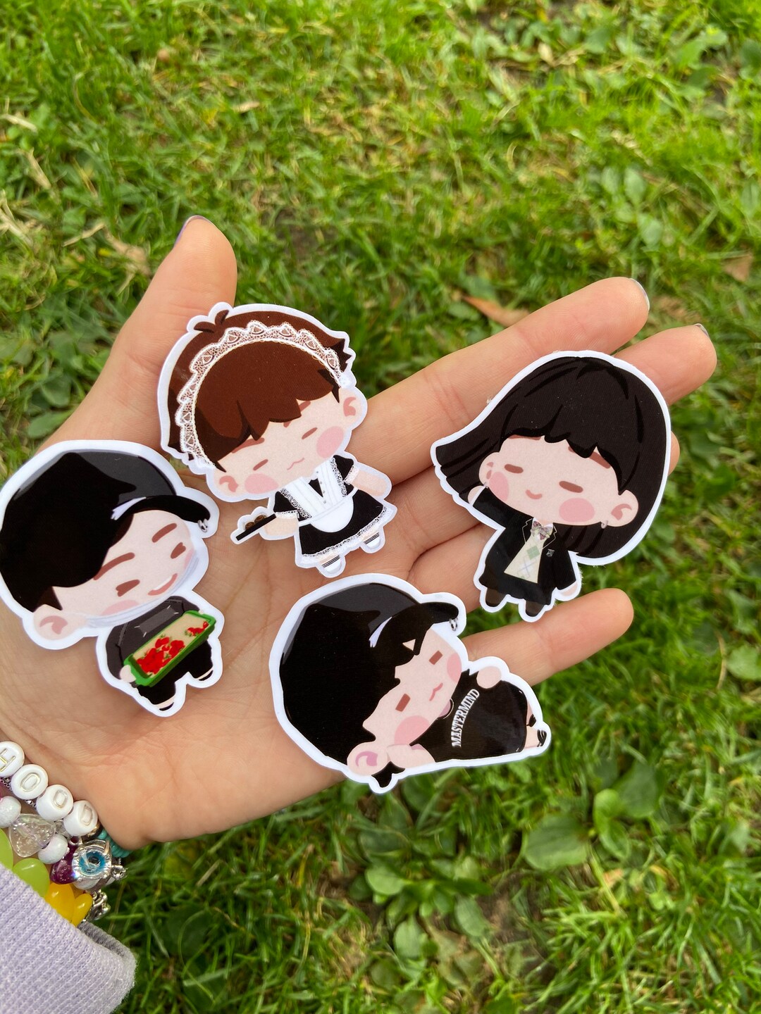 Stickers, Yoongi, Suga, Agust D, Maid Yoongi, Female Yoongi, Yoonji ...