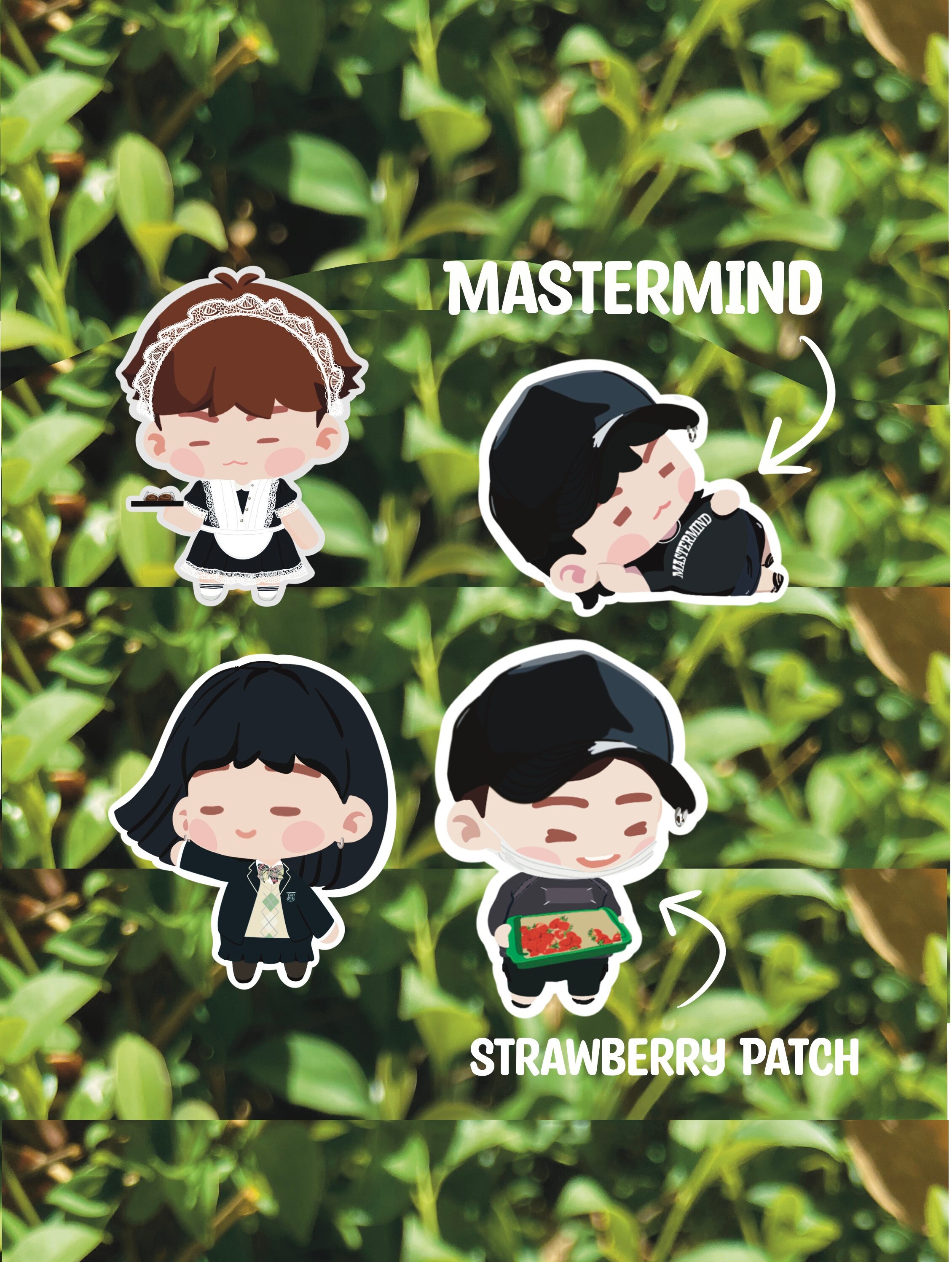 BTS Island in the Seom Game Stickers Yoongi Suga Agust D - Etsy
