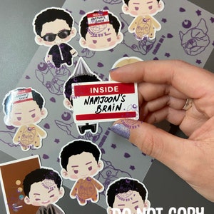 Inspired Stickers, RM, RPWP, Come Back to Me, Namjoon, Lost!, Groin - Etsy