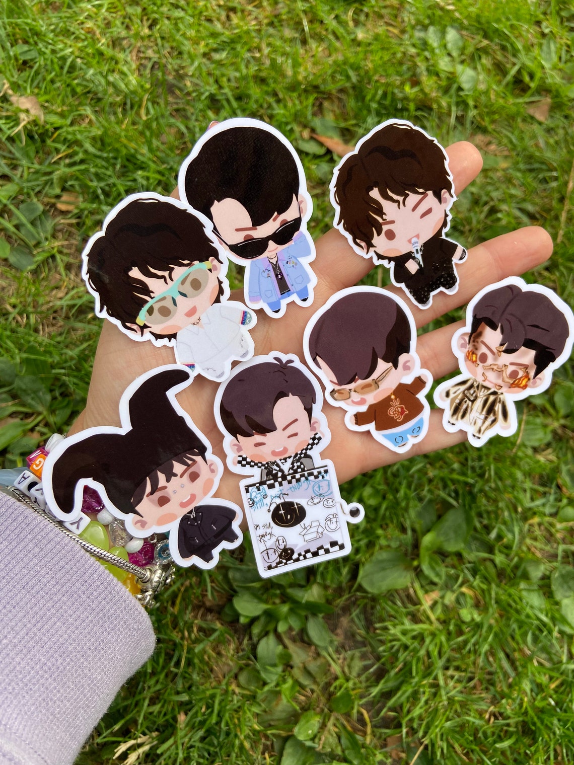 BTS in the Seom Inspired Stickers J-hope Jack in the Box - Etsy