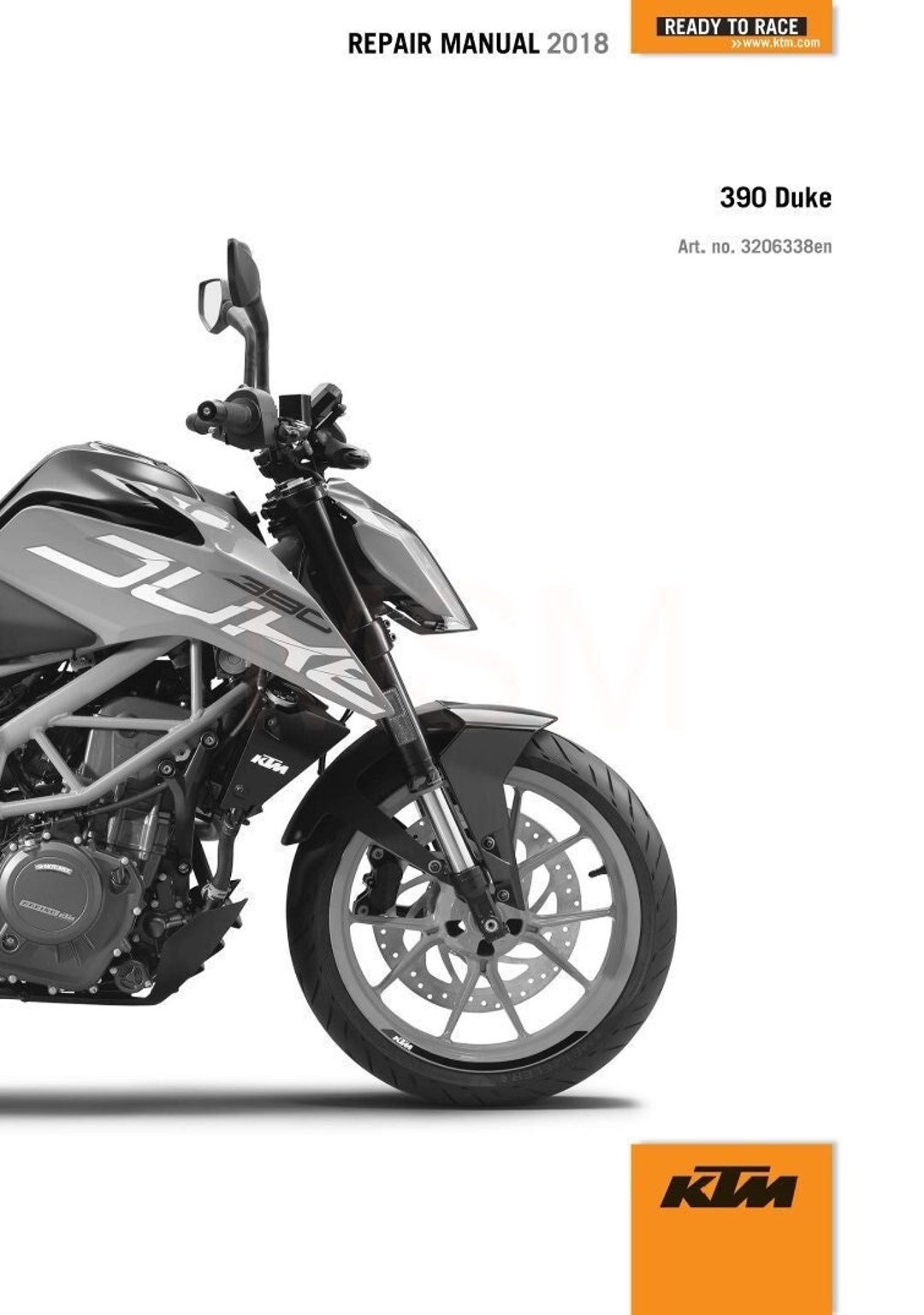 2018 KTM 390 Duke Factory Repair Service Shop Manual - Etsy