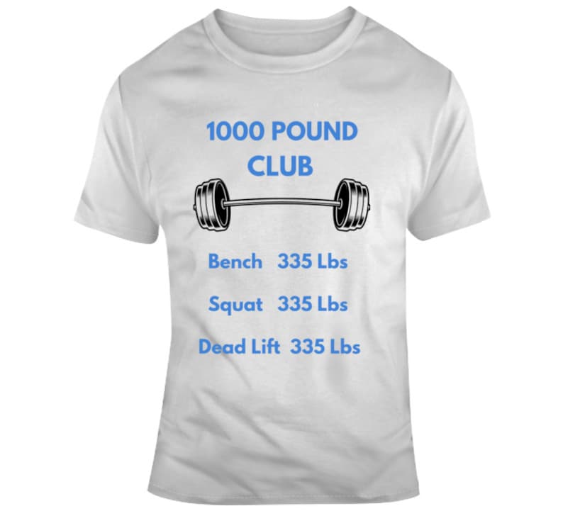 1000 Pound Club T Shirt - Etsy