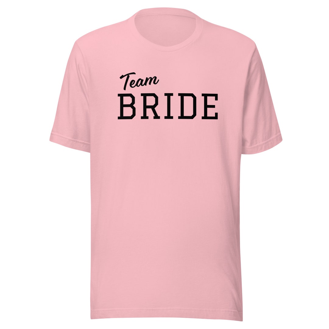 TEAM BRIDE Camiseta unisex camisas de novia del equipo - Etsy España