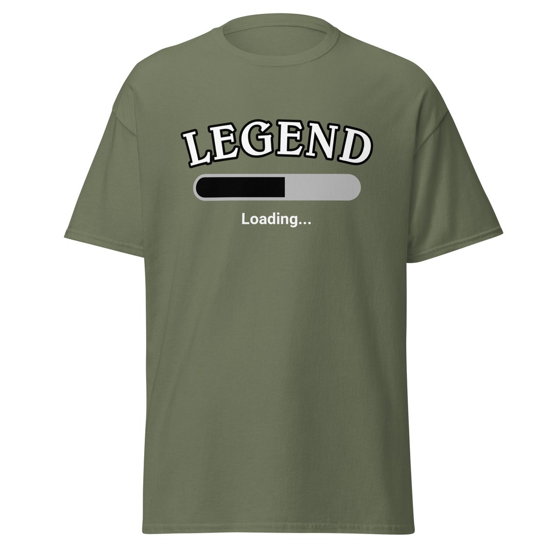 Legend Men's Classic Tee, Legend Loading Shirts, Legend T Shirt, - Etsy