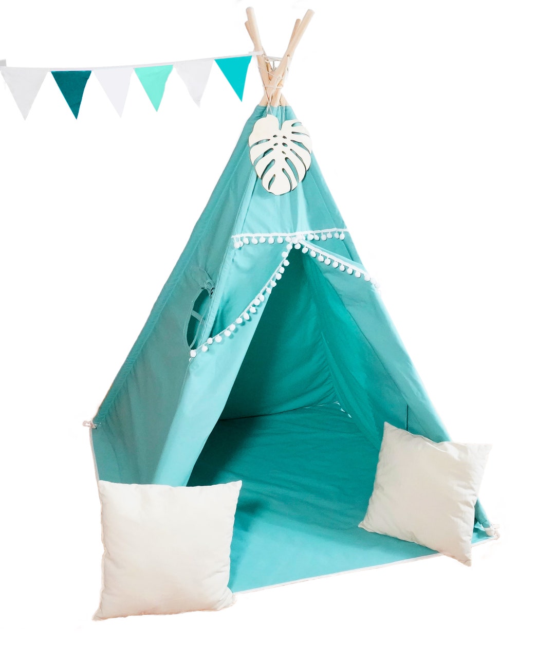 Kids Tipi Teepee Tent Indian Tent Play Tent Tent With Window and ...