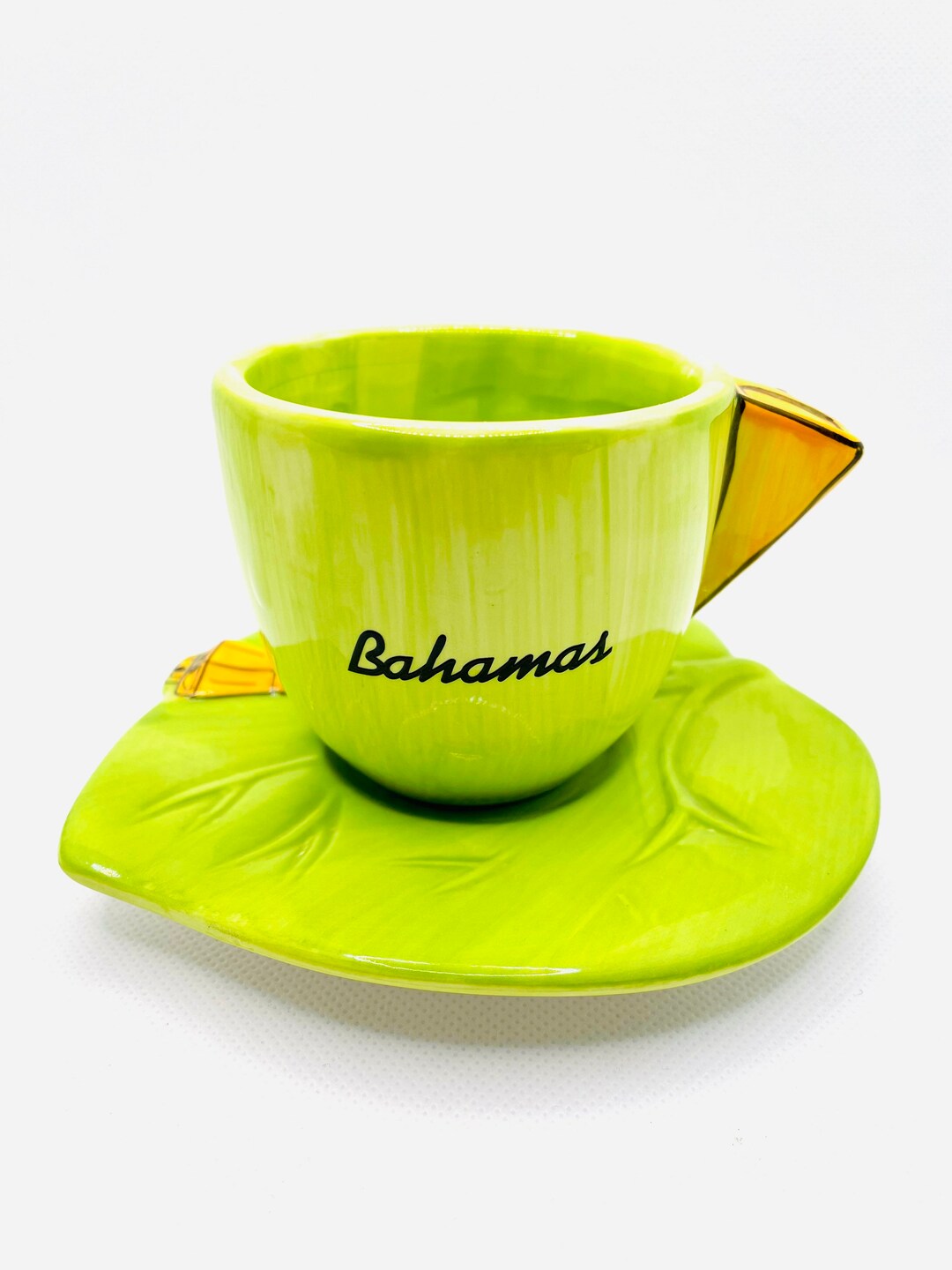 Vintage Bahamas Tea Cup & Saucer - Etsy