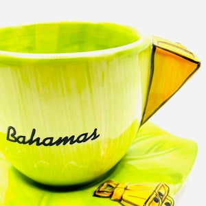 Vintage Bahamas Tea Cup & Saucer - Etsy