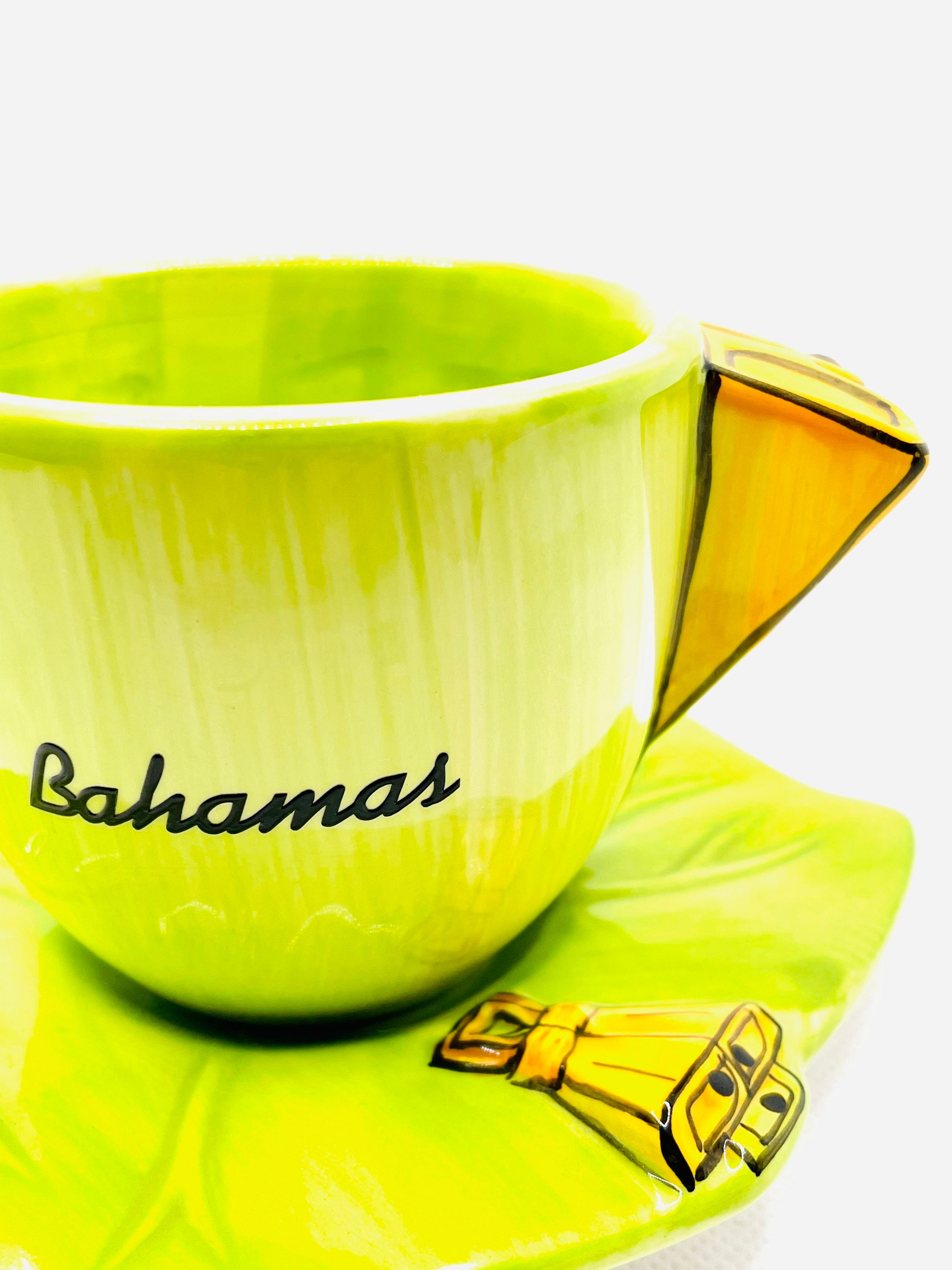 Vintage Bahamas Tea Cup & Saucer - Etsy