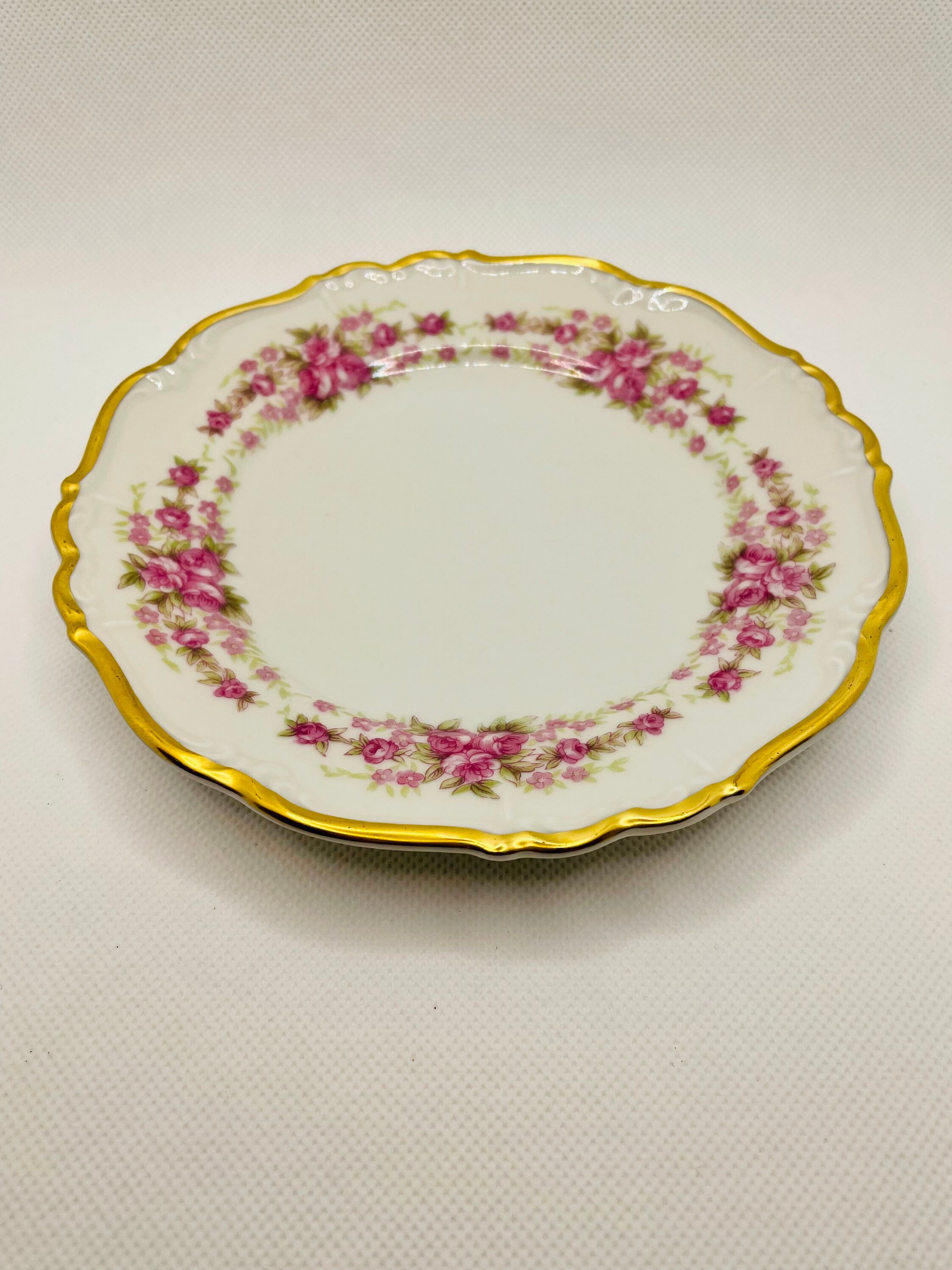 1950-1960 Grace China Bavaria Dresden Rose Tea Cup & Saucer | Etsy