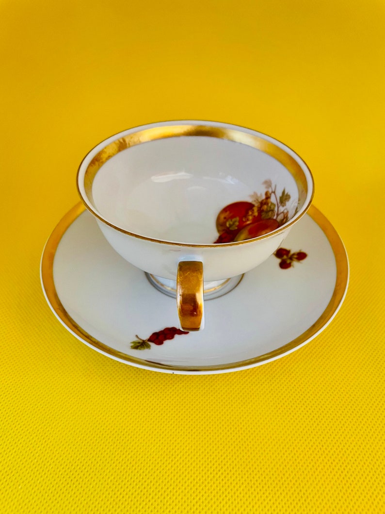 1950-1960 PMR Jaeger & Co. Bavaria Fruit Harvest Tea Set - Etsy