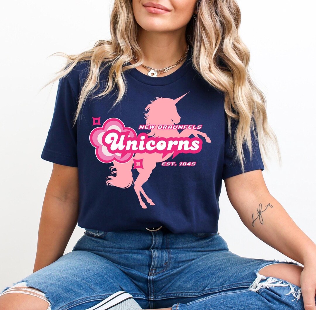 New Braunfels Unicorn T-shirt, Unicorn Football T-shirt, Unicorn T ...