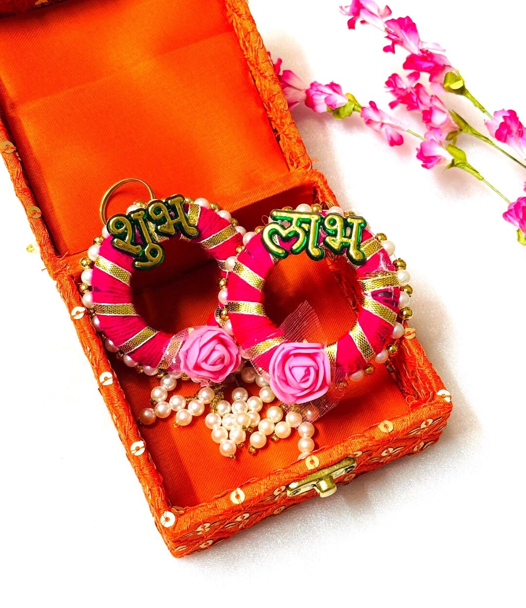 Mehndi Sangeet Haldi Favors in Bulk | Indian Gift Boxes With Shubh Labh ...