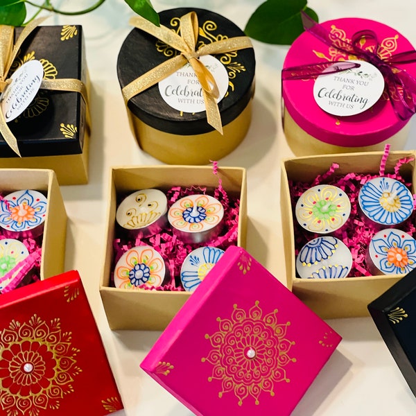 Indian Wedding Favor Mithai Boxes - Etsy