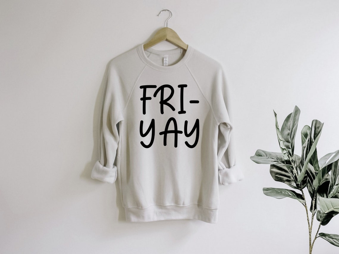 Fri-yay Svg, Friday Cut File, Cute Friyay Svg, SVG, Instant Download ...