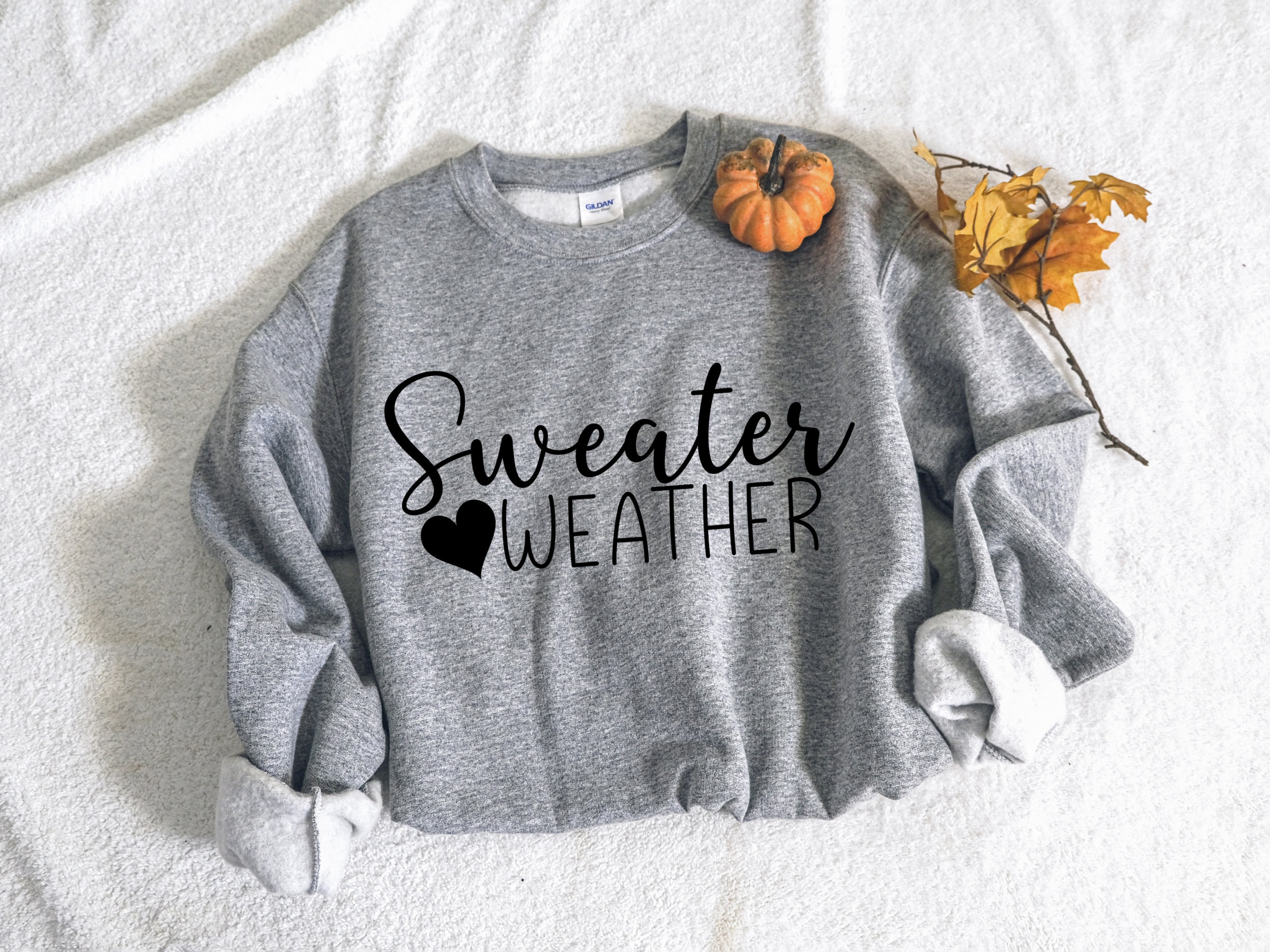 Sweater Weather SVG, Cute Fall SVG, File for Cricut, Silhouette File ...