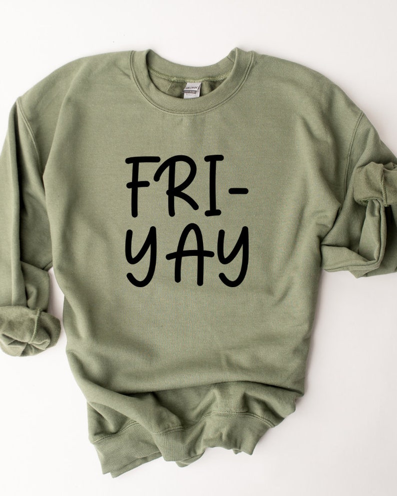 Fri-yay Svg, Friday Cut File, Cute Friyay Svg, SVG, Instant Download ...
