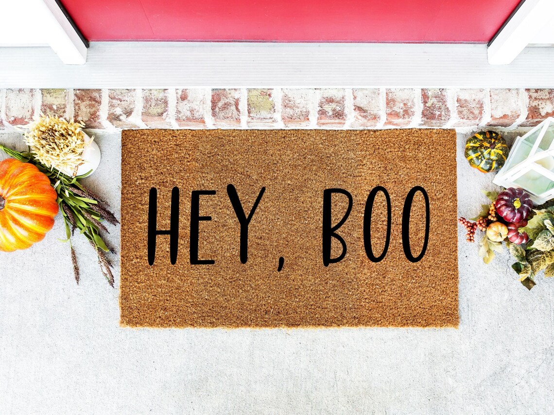 Hey Boo SVG, Cute Fall SVG, File for Cricut, Silhouette File, Cute Cut ...